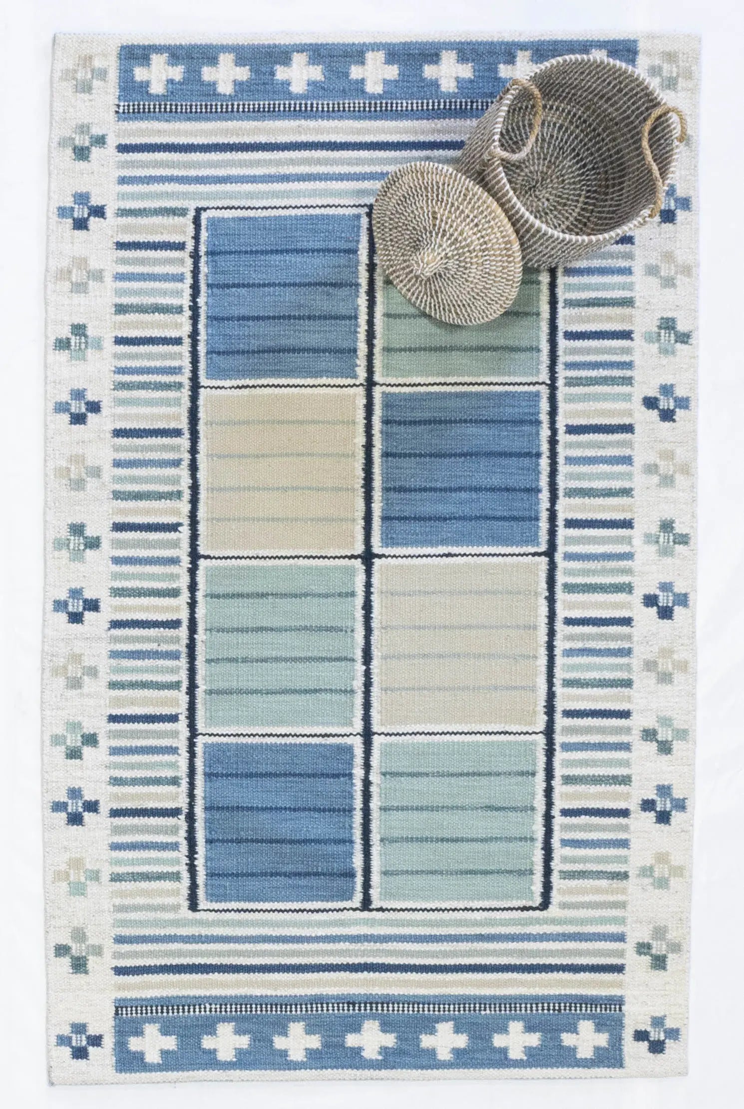 Scandinavian Handwoven Contemporary Rug | Landry & Arcari – Landry ...