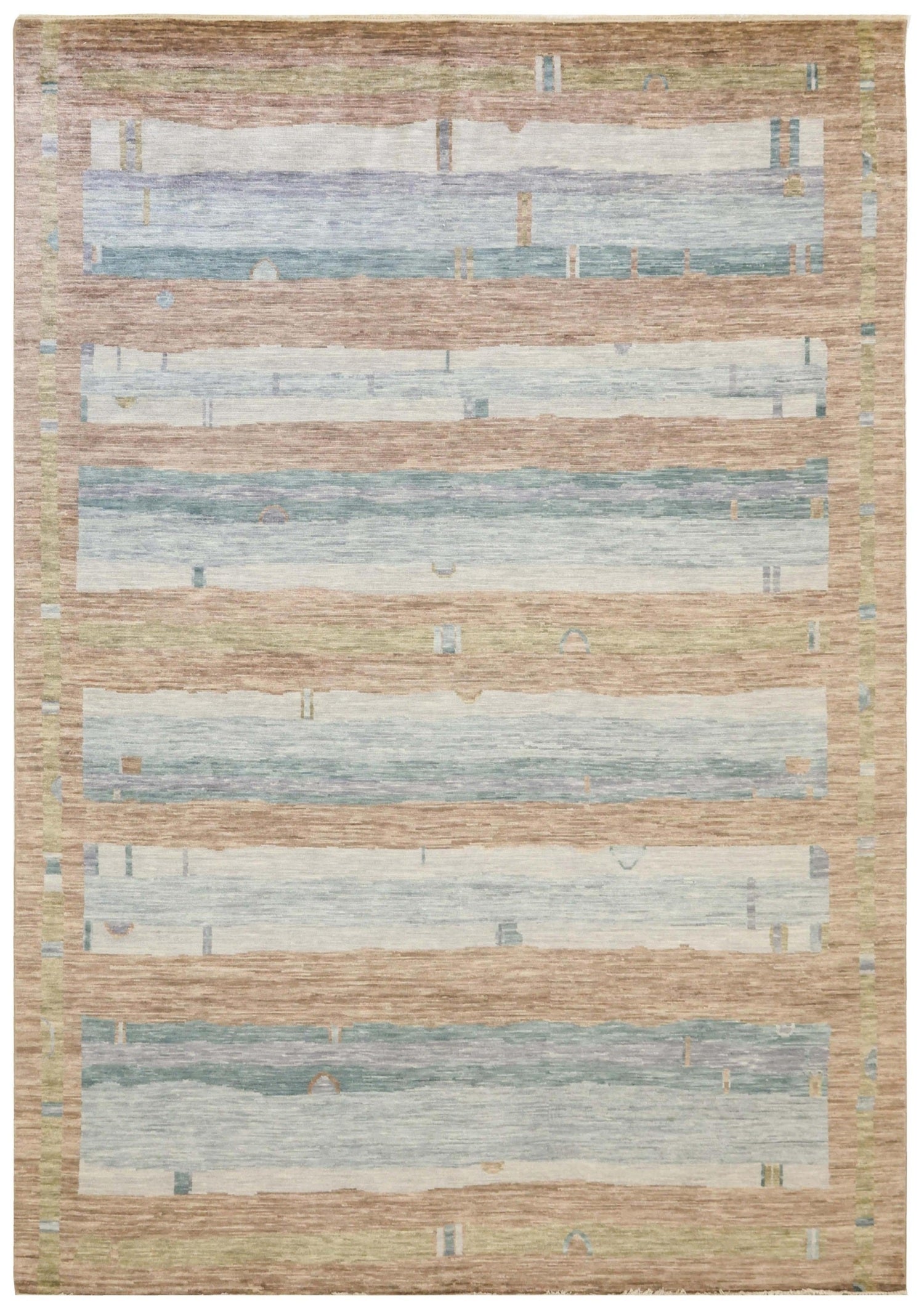 Braxton Handwoven Contemporary Rug | Landry & Arcari