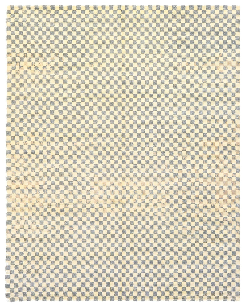 Checked Handwoven Contemporary Rug | Landry & Arcari