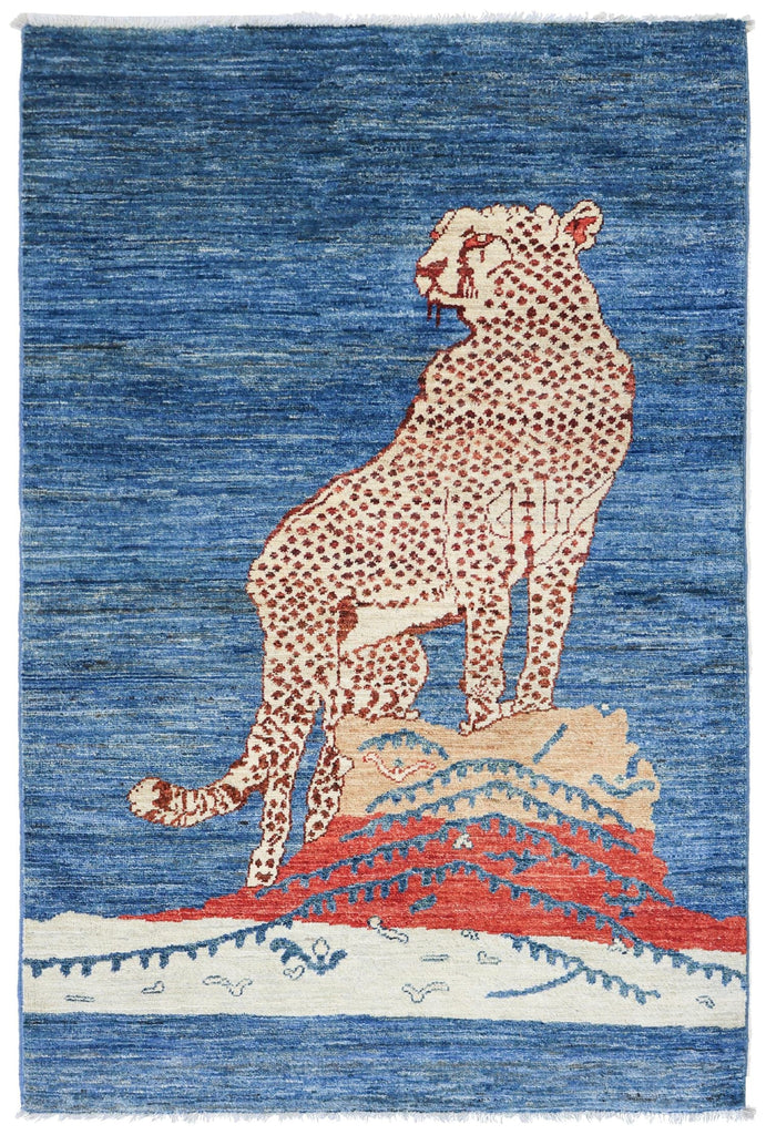 Cheetah Handwoven Contemporary Rug | Landry & Arcari