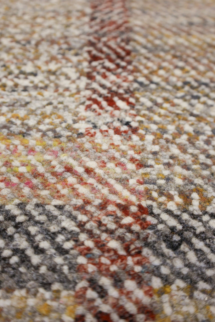 Gingham Handwoven Contemporary Rug | Landry & Arcari