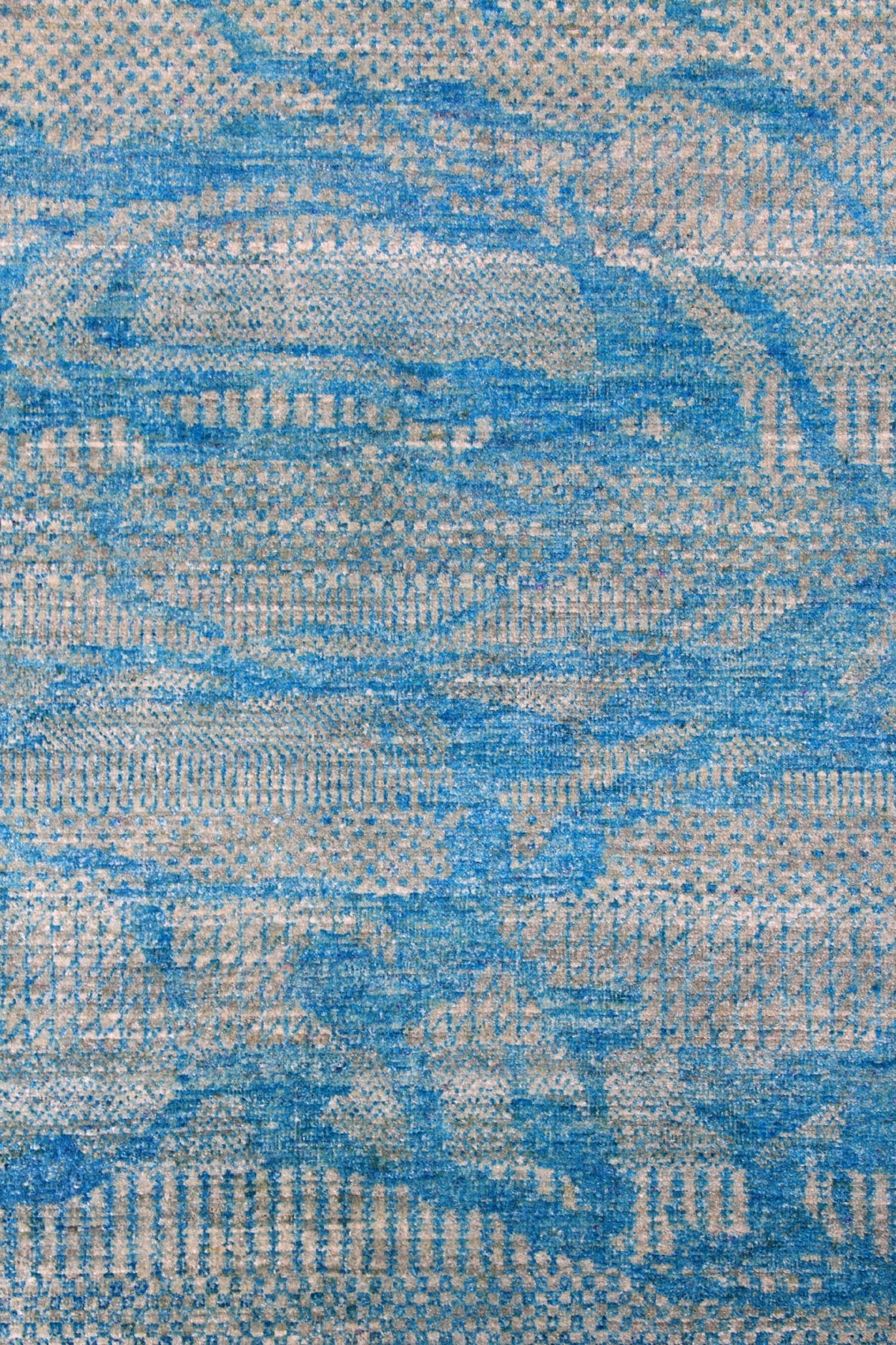 Illusion Smoke Handwoven Contemporary Rug | Landry & Arcari