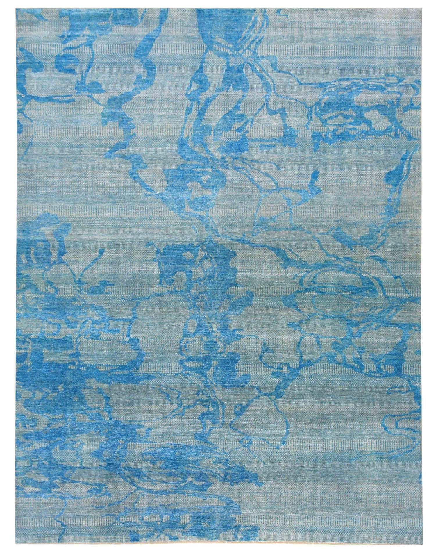 Illusion Smoke Handwoven Contemporary Rug | Landry & Arcari