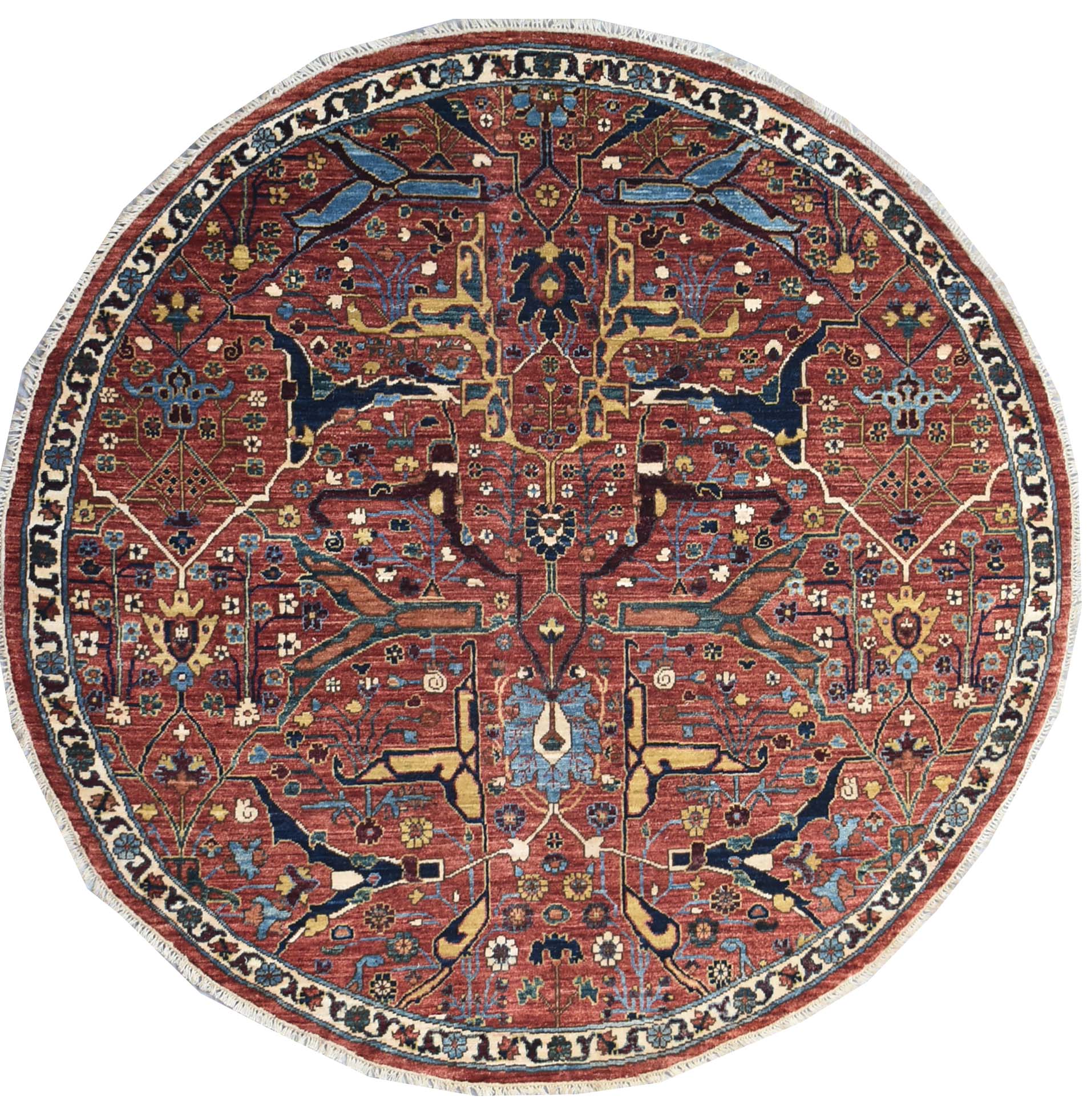 Arabesque Handwoven Traditional Rug | Landry & Arcari