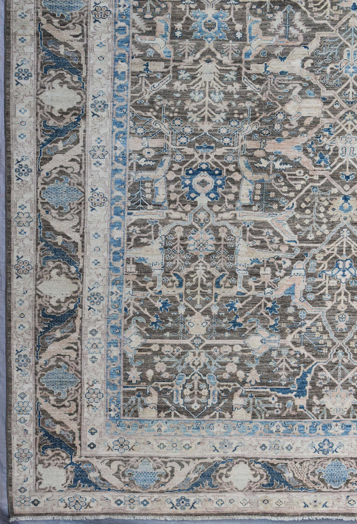 Arabesque Bijar Handwoven Traditional Rug | Landry & Arcari