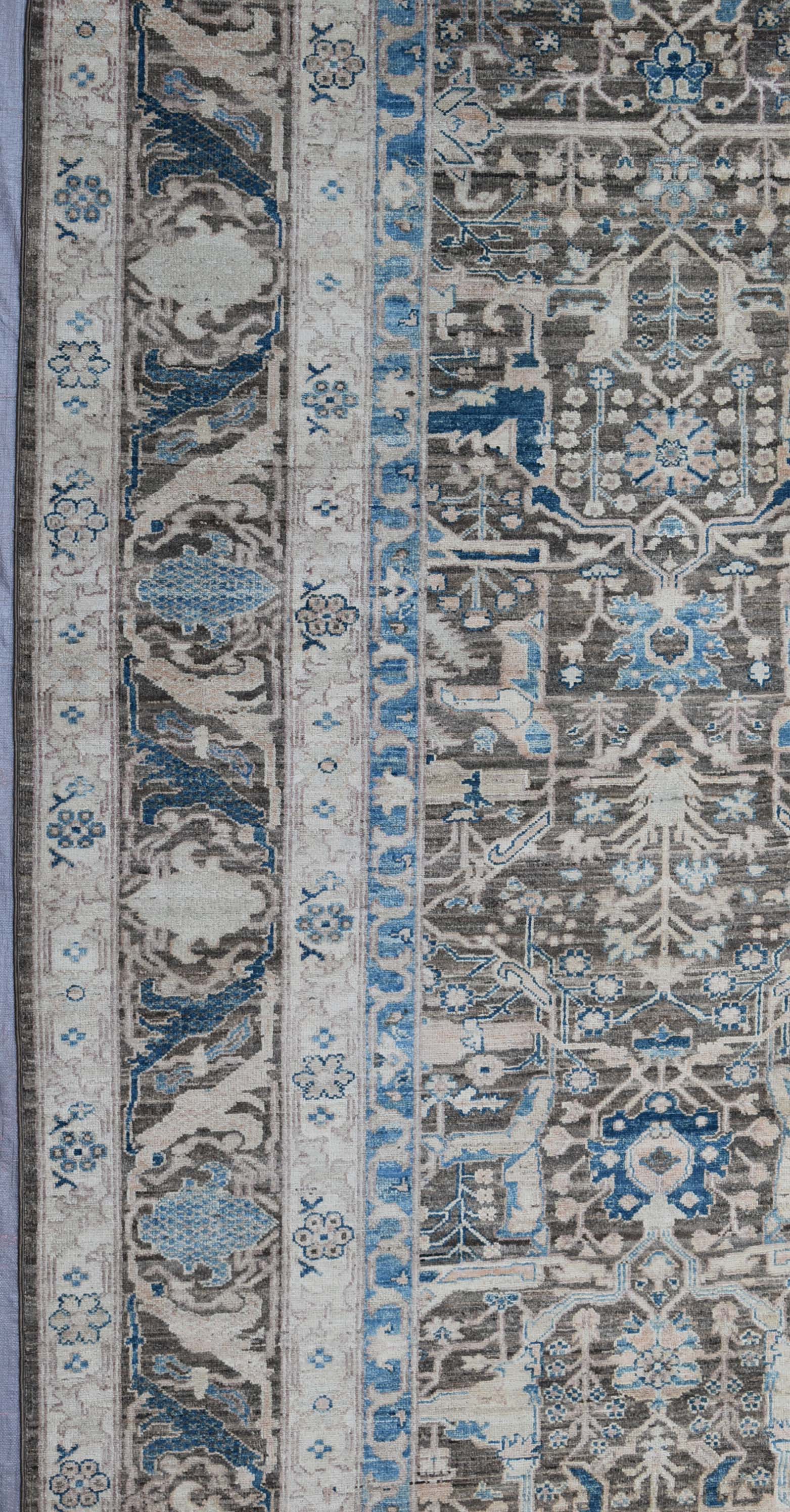 Arabesque Bijar Handwoven Traditional Rug | Landry & Arcari