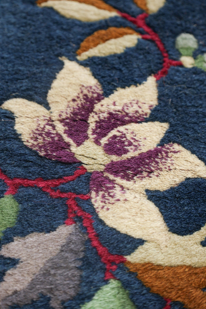 Antique Art Deco Handwoven Traditional Rug | Landry & Arcari