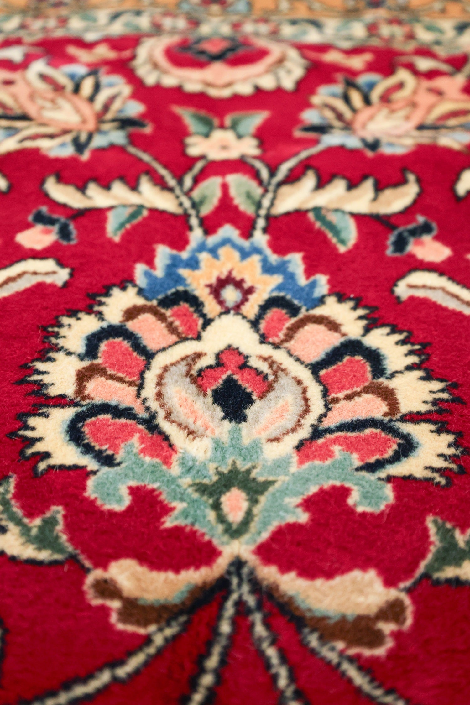 Antique Bulgarian Tabriz Handwoven Traditional Rug | Landry & Arcari