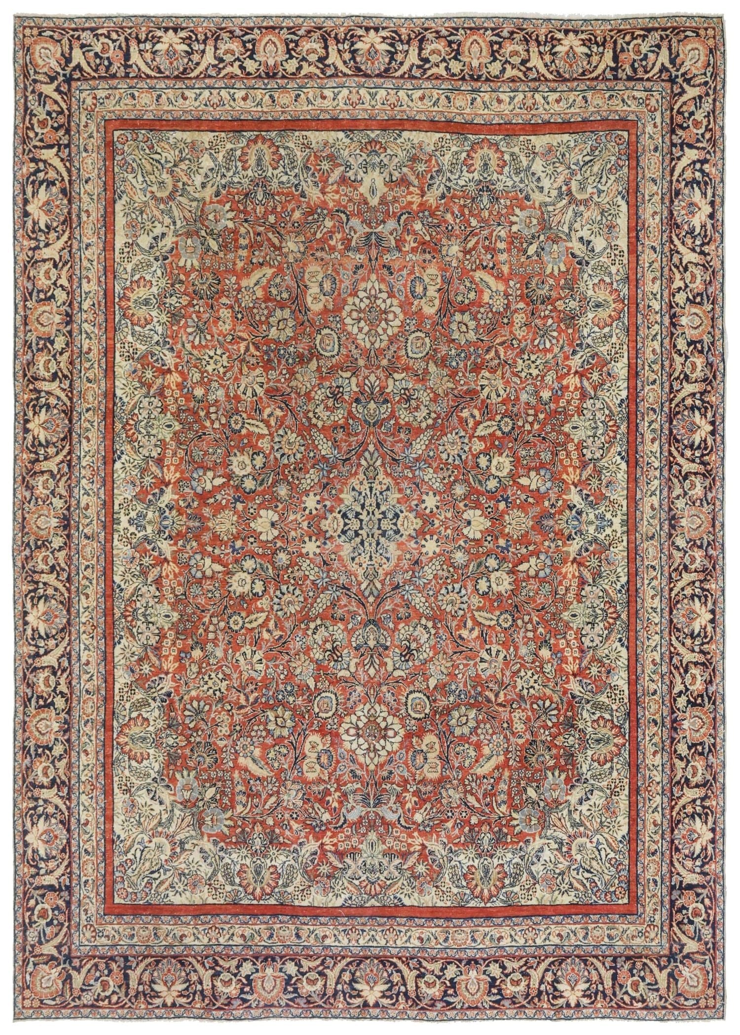 Vintage Ekbatan Handwoven Traditional Rug | Landry & Arcari