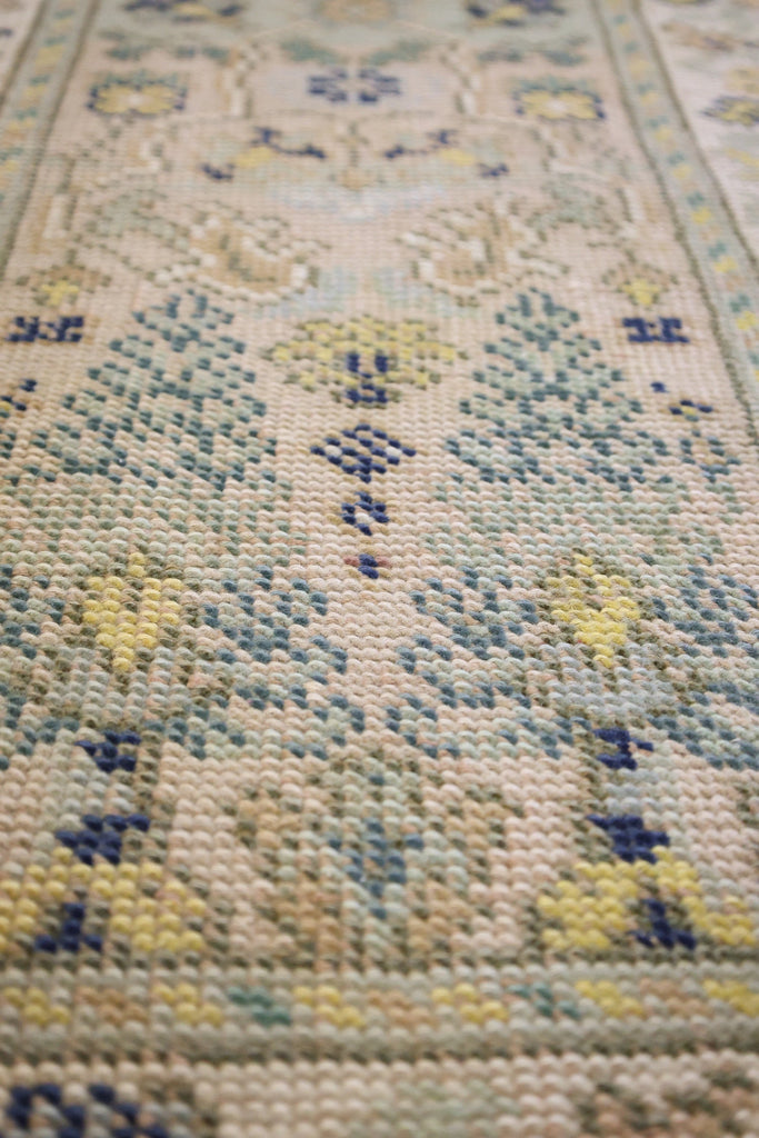 Vintage European Handwoven Traditional Rug | Landry & Arcari