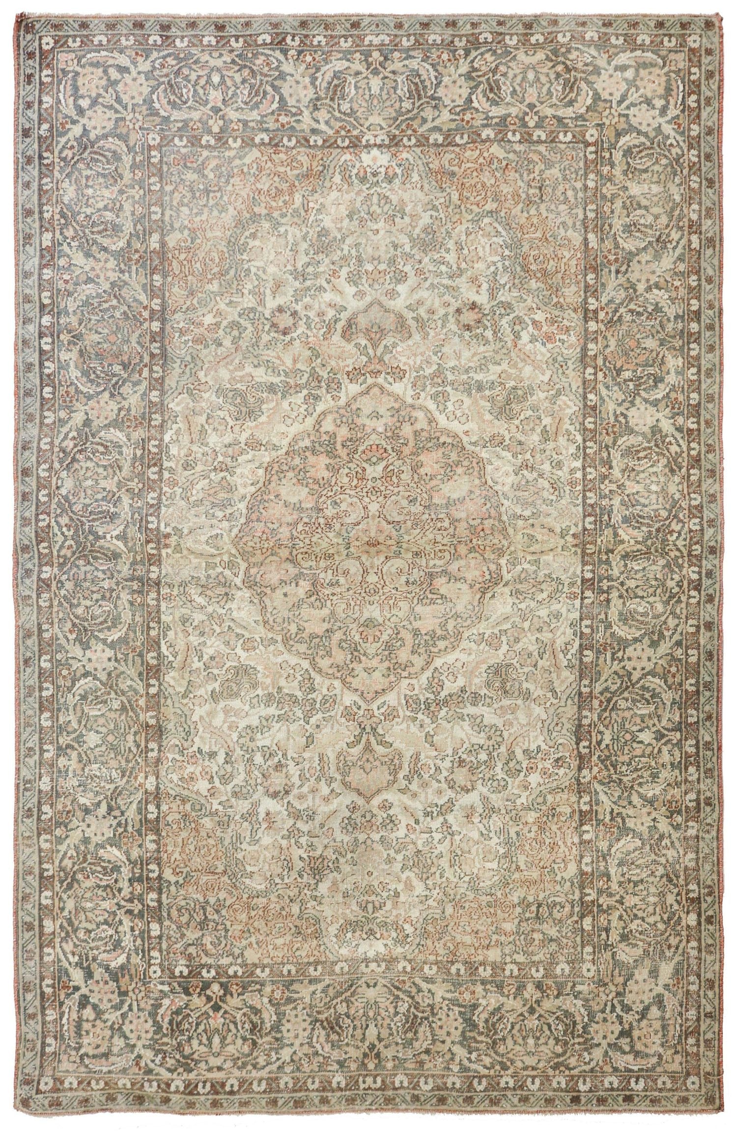 Vintage Kashmir Handwoven Traditional Rug | Landry & Arcari