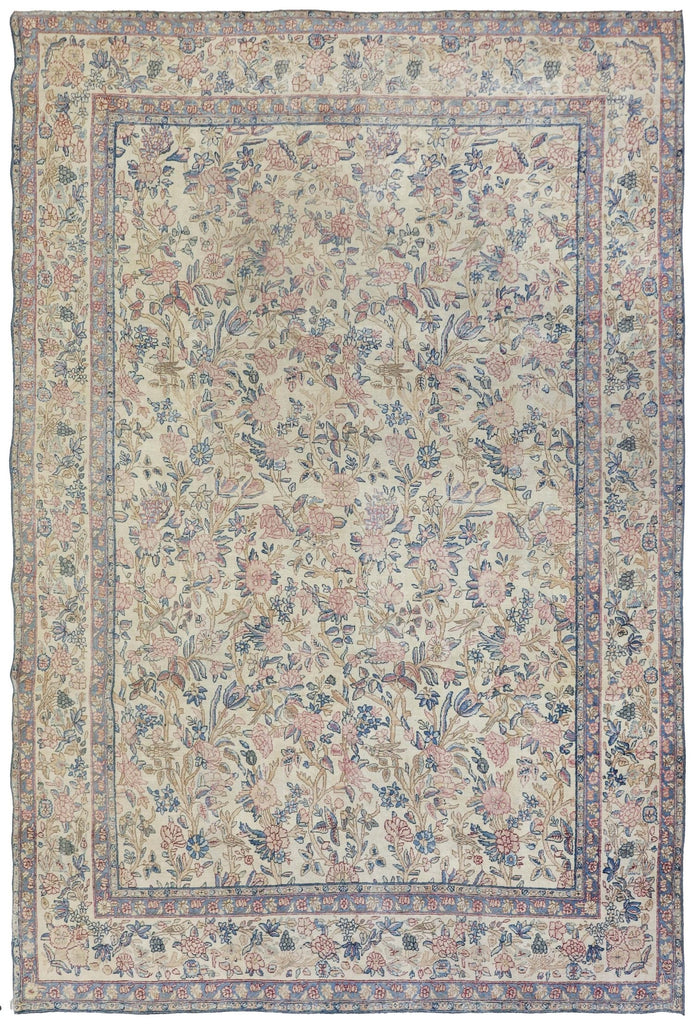 Vintage Kerman Handwoven Traditional Rug | Landry & Arcari