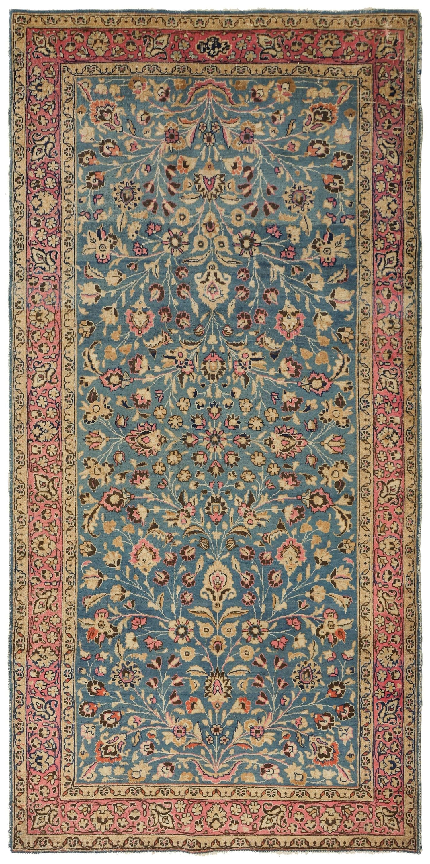 Antique Mashad Handwoven Traditional Rug | Landry & Arcari