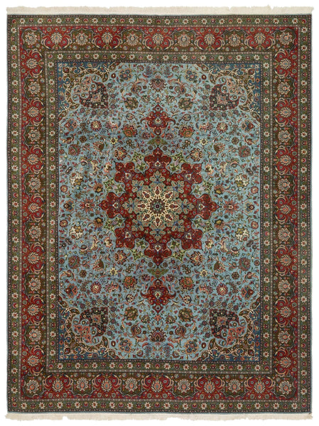 Antique Tabriz Handwoven Traditional Rug | Landry & Arcari