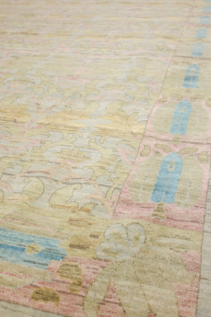 Voysey Handwoven Traditional Rug | Landry & Arcari