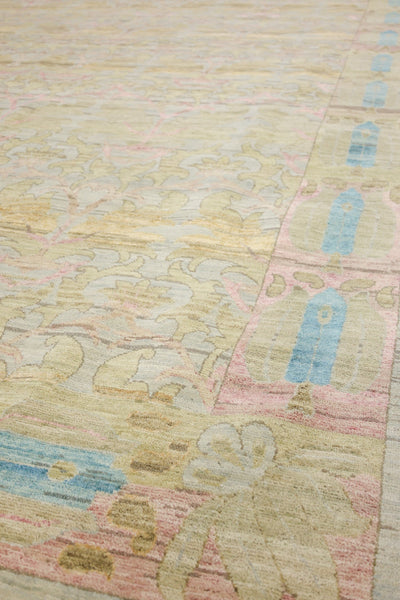 Vintage Kazvin Handwoven Traditional Rug | Landry & Arcari