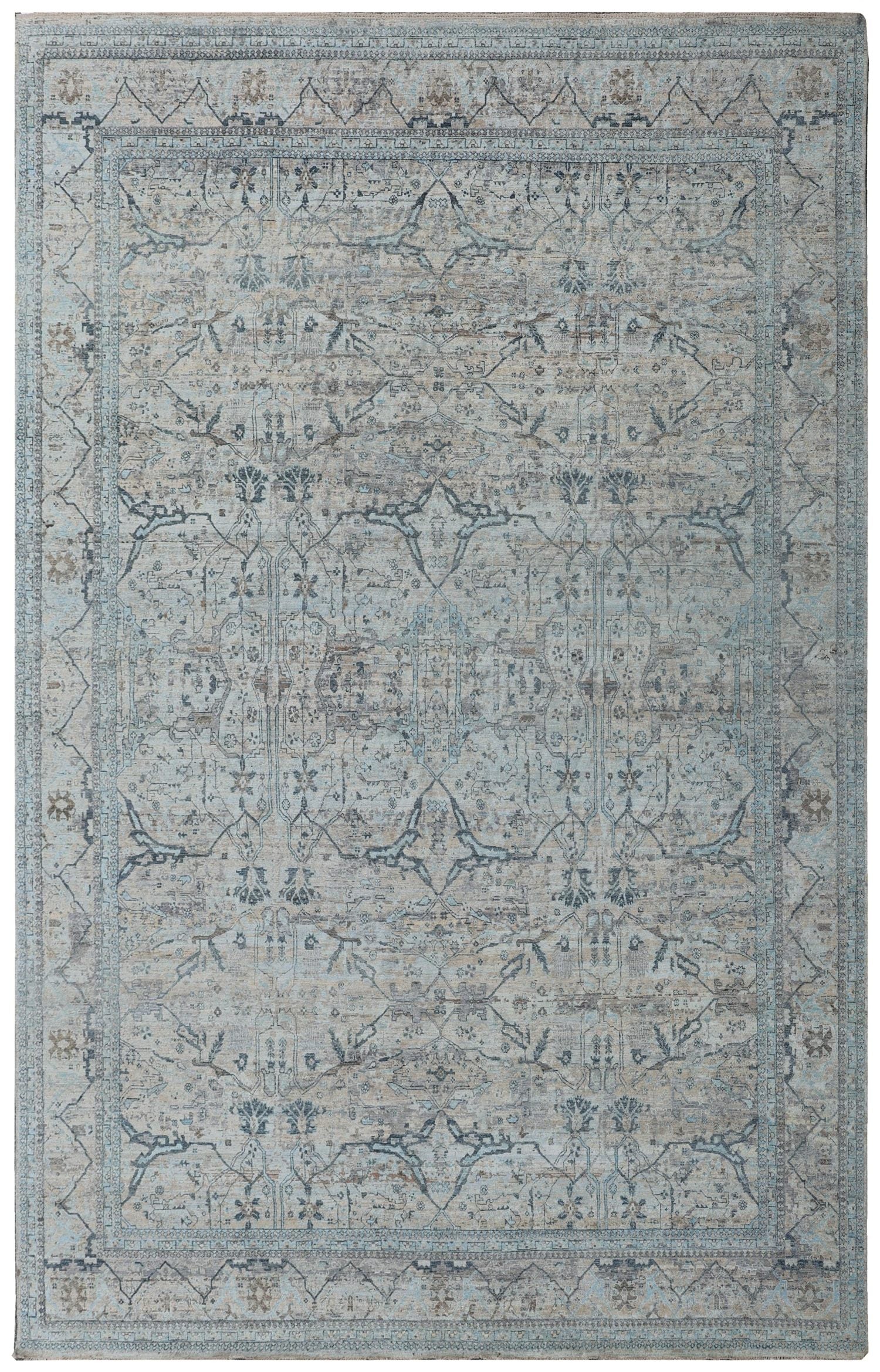 Arabesque Handwoven Transitional Rug | Landry & Arcari
