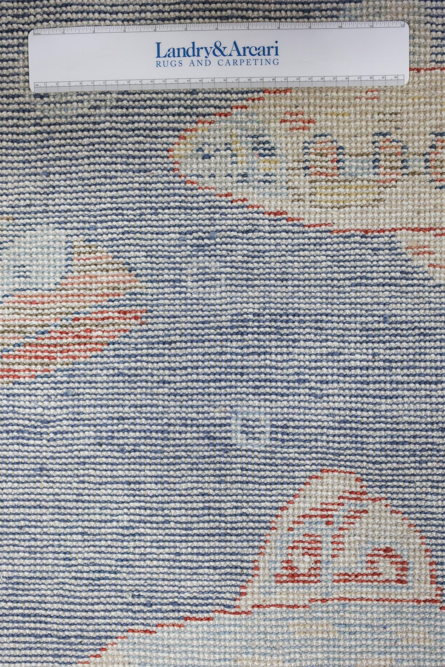 Large Fish Handwoven Transitional Rug | Landry & Arcari