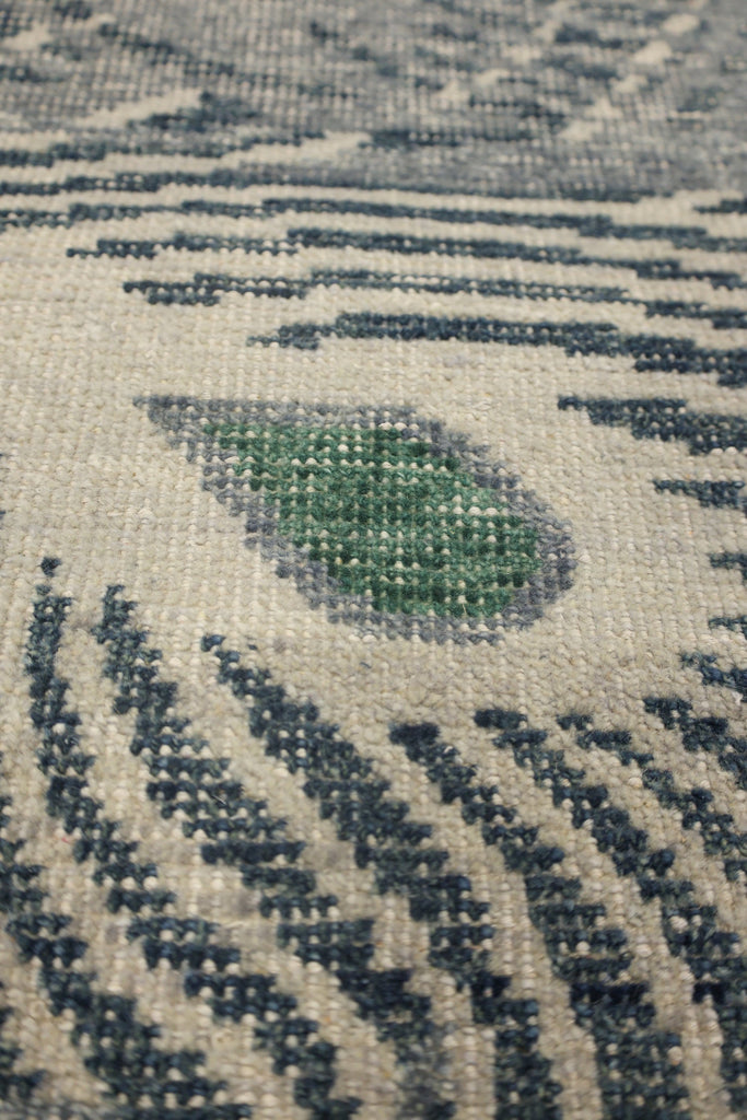 Peacock Feather Handwoven Transitional Rug | Landry & Arcari