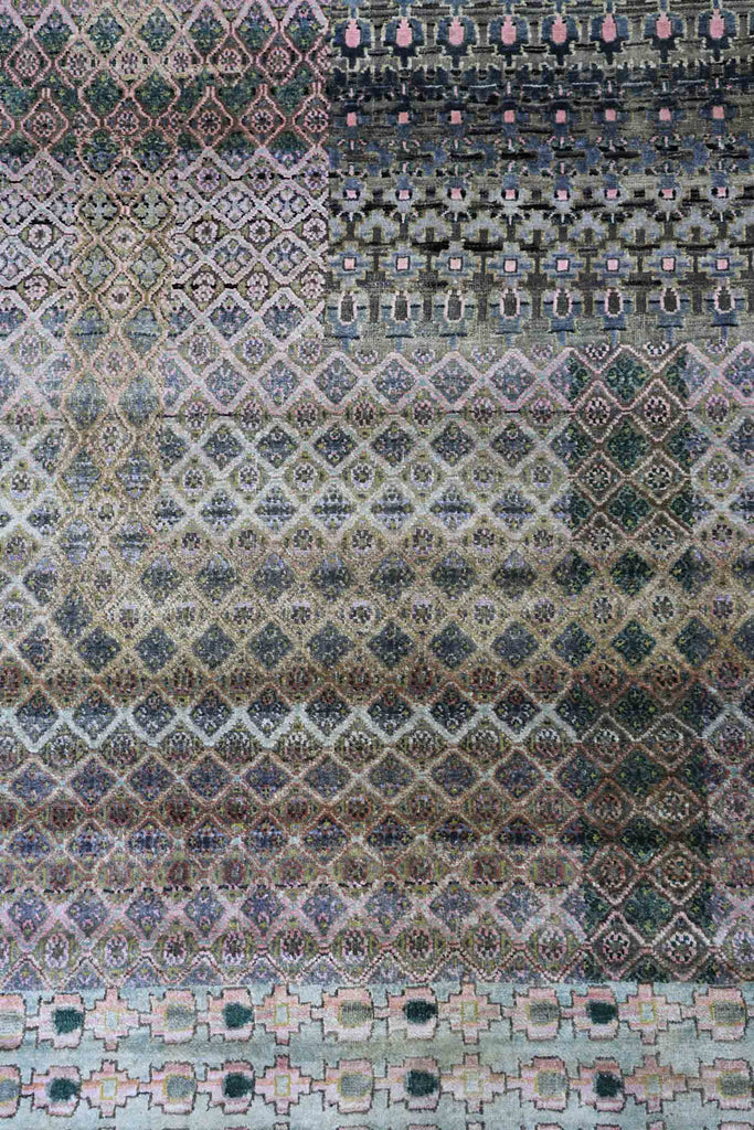 Petite Repeat Handwoven Transitional Rug | Landry & Arcari