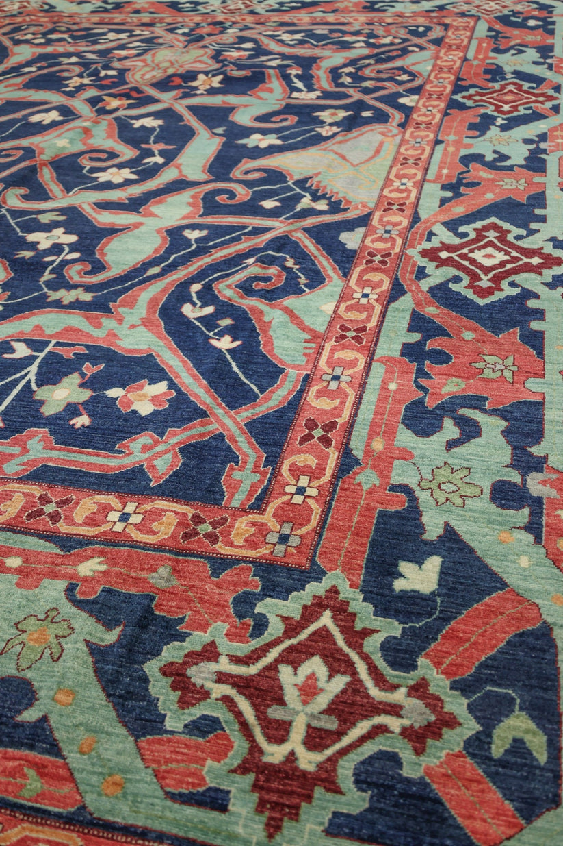 Arabesque Handwoven Tribal Rug | Landry & Arcari – Landry & Arcari Rugs ...
