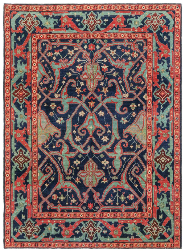 Arabesque Handwoven Tribal Rug | Landry & Arcari – Landry & Arcari Rugs ...