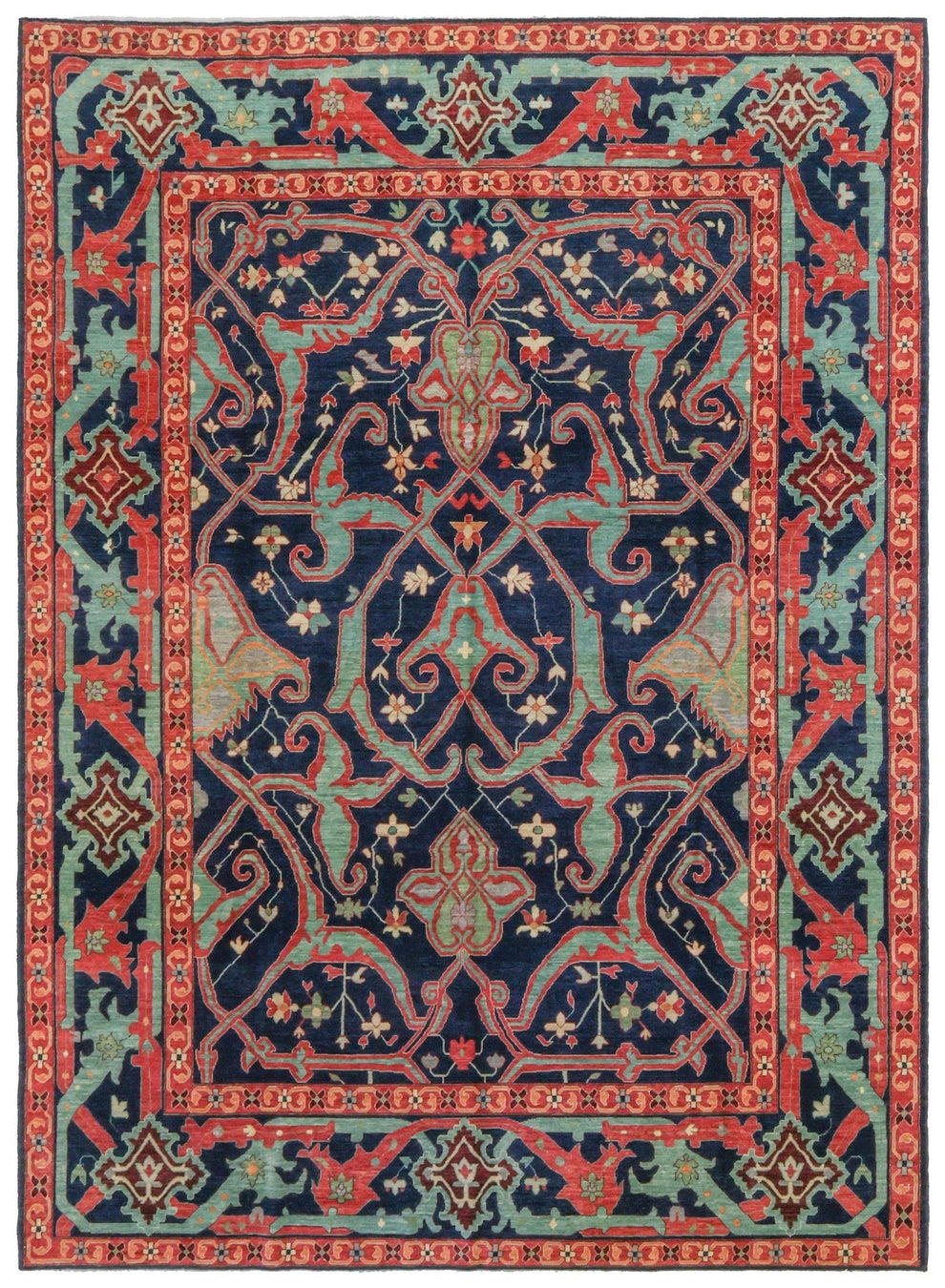 Arabesque Handwoven Tribal Rug | Landry & Arcari – Landry & Arcari Rugs ...