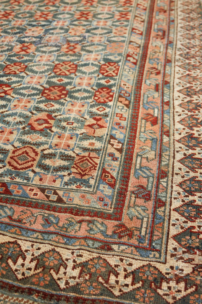 Vintage Azeri Handwoven Tribal Rug | Landry & Arcari