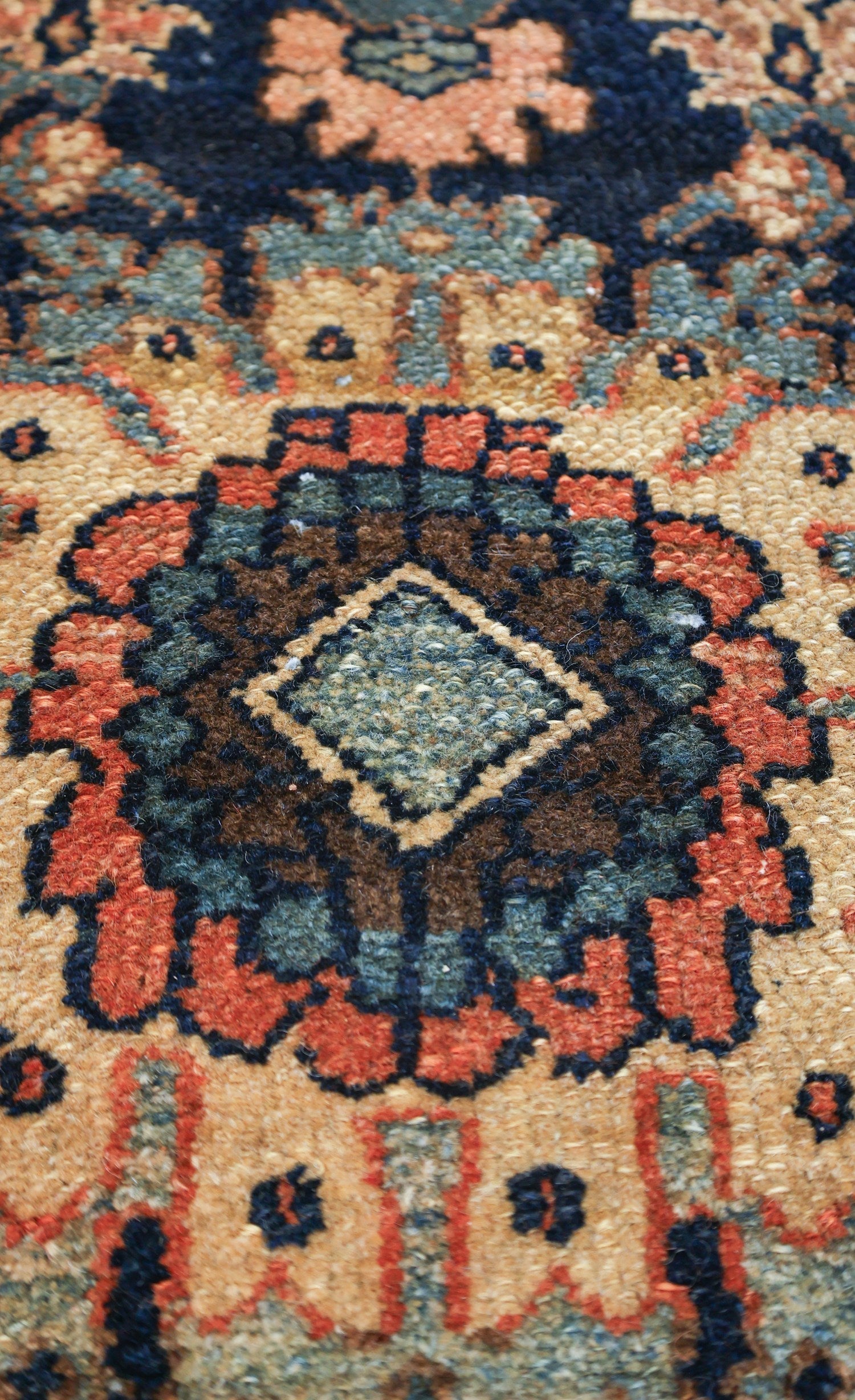 Antique Bibikabad Handwoven Tribal Rug | Landry & Arcari