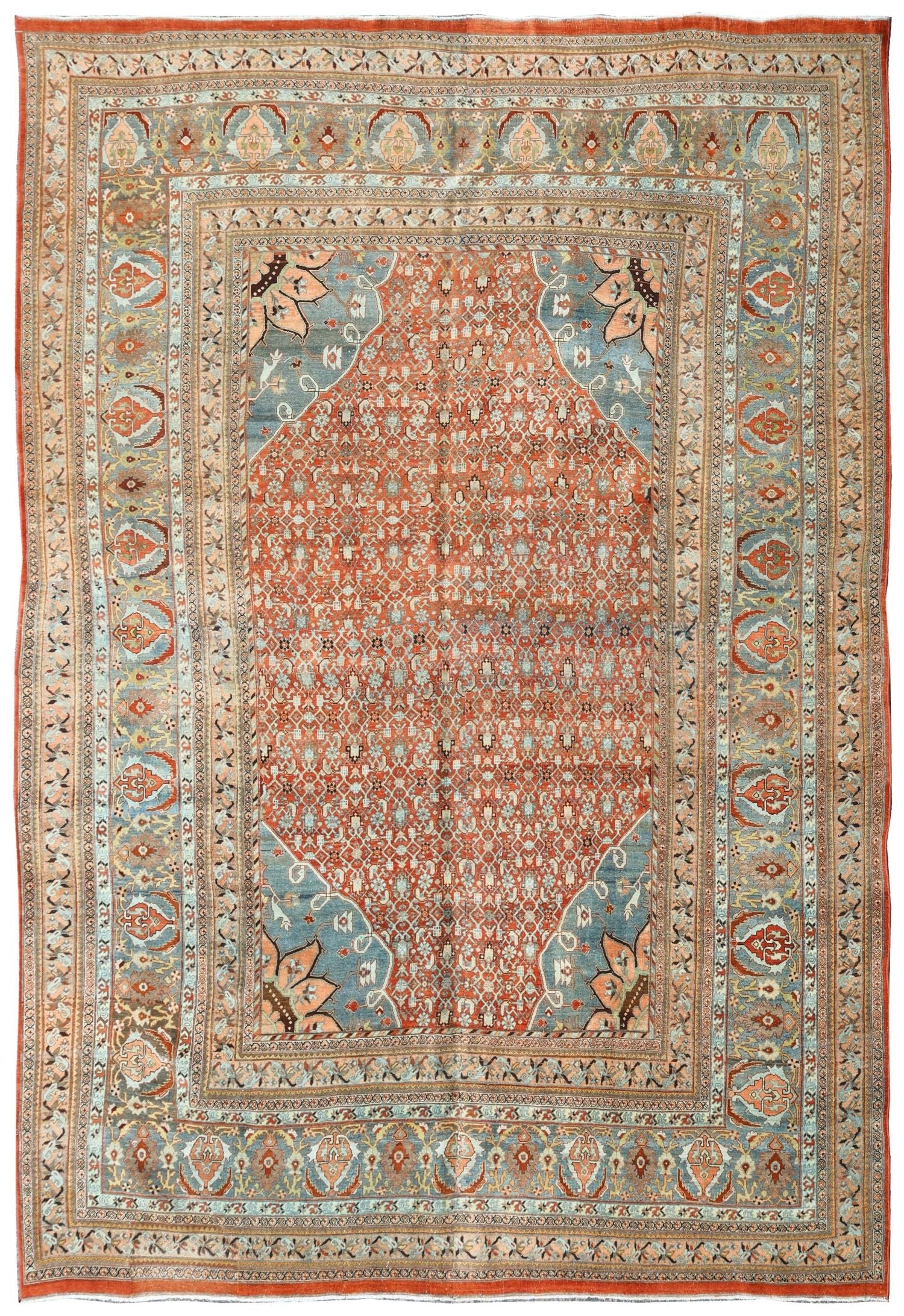 Vintage Bijar Handwoven Tribal Rug | Landry & Arcari