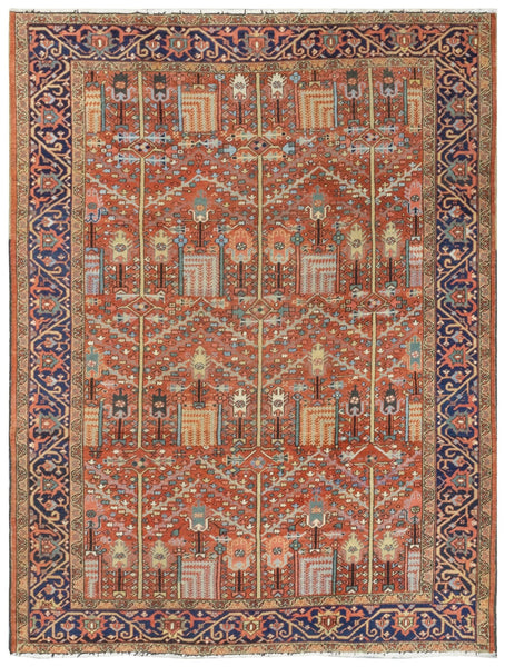 Sino Manchester Kashan Handwoven Traditional Rug | Landry & Arcari