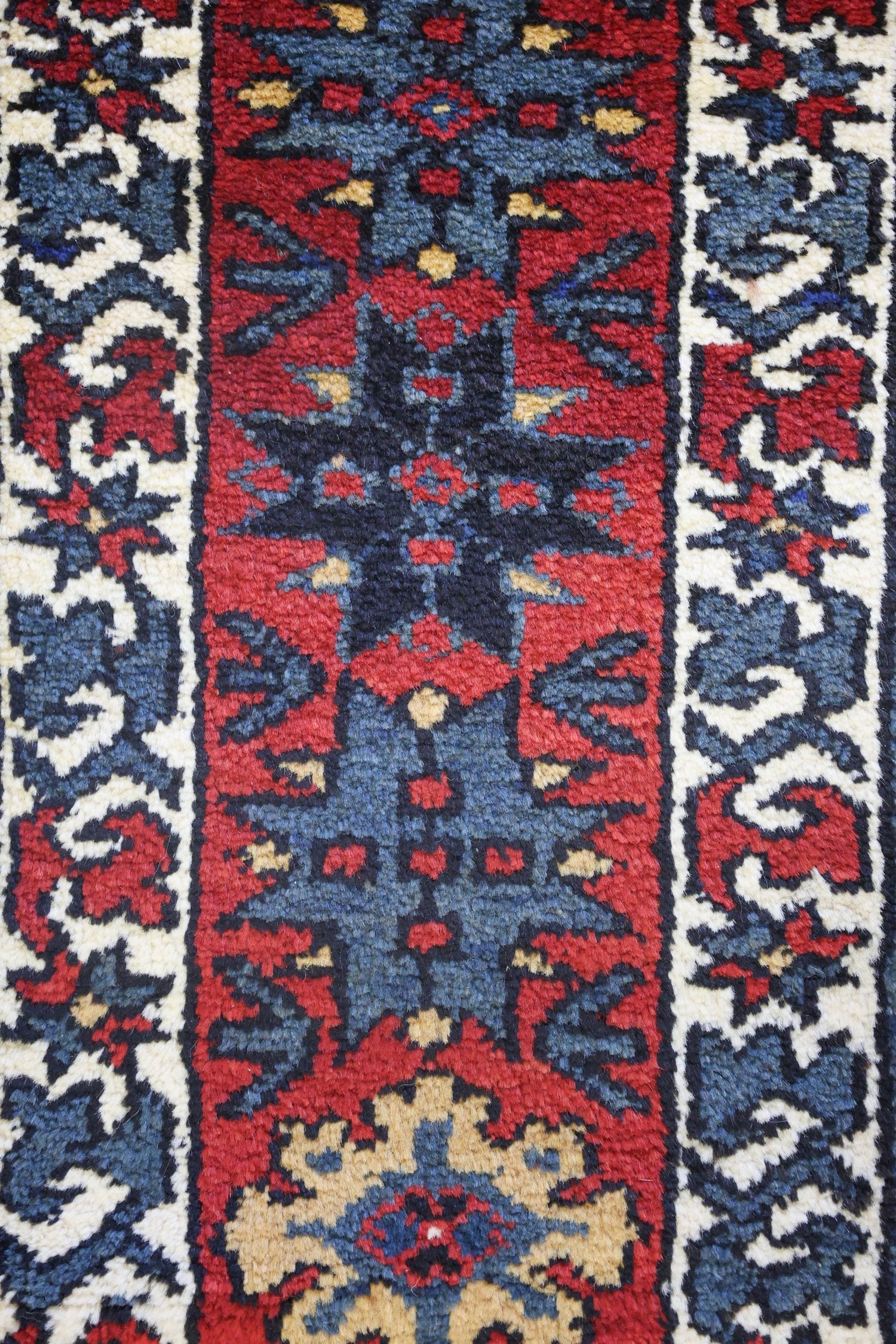 Antique Kazak Handwoven Tribal Rug | Landry & Arcari