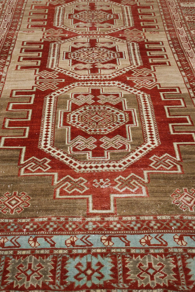 Vintage Kuba Handwoven Tribal Rug | Landry & Arcari