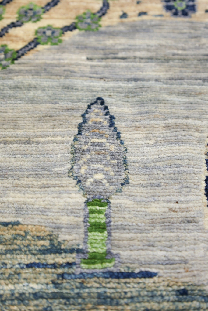Landscape Gabbeh Handwoven Tribal Rug | Landry & Arcari