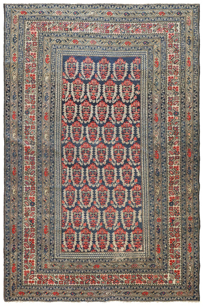 Vintage Malayer Handwoven Tribal Rug | Landry & Arcari
