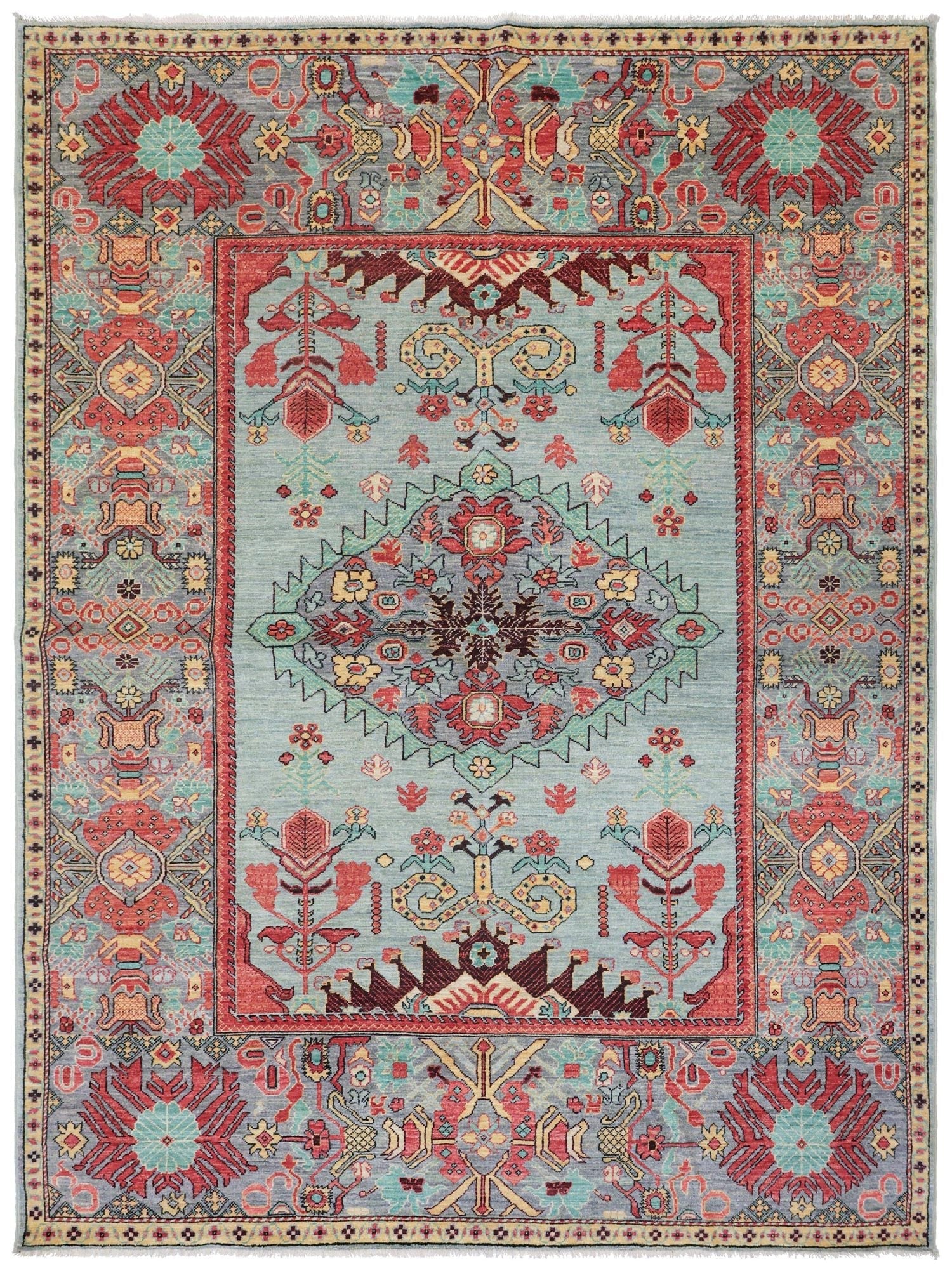 Mashad Malayer Handwoven Tribal Rug | Landry & Arcari