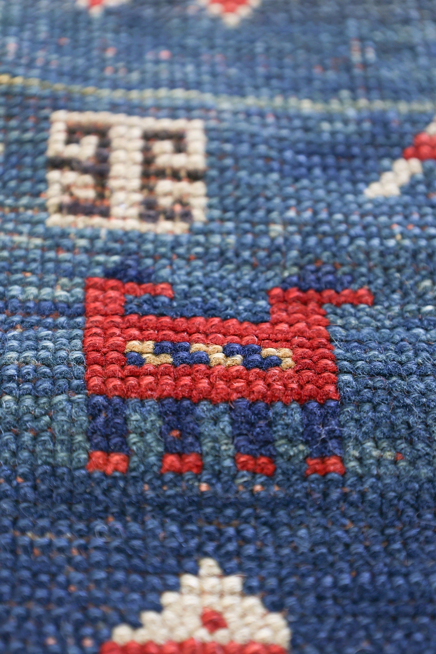 Antique Moghan Kazak Handwoven Tribal Rug | Landry & Arcari