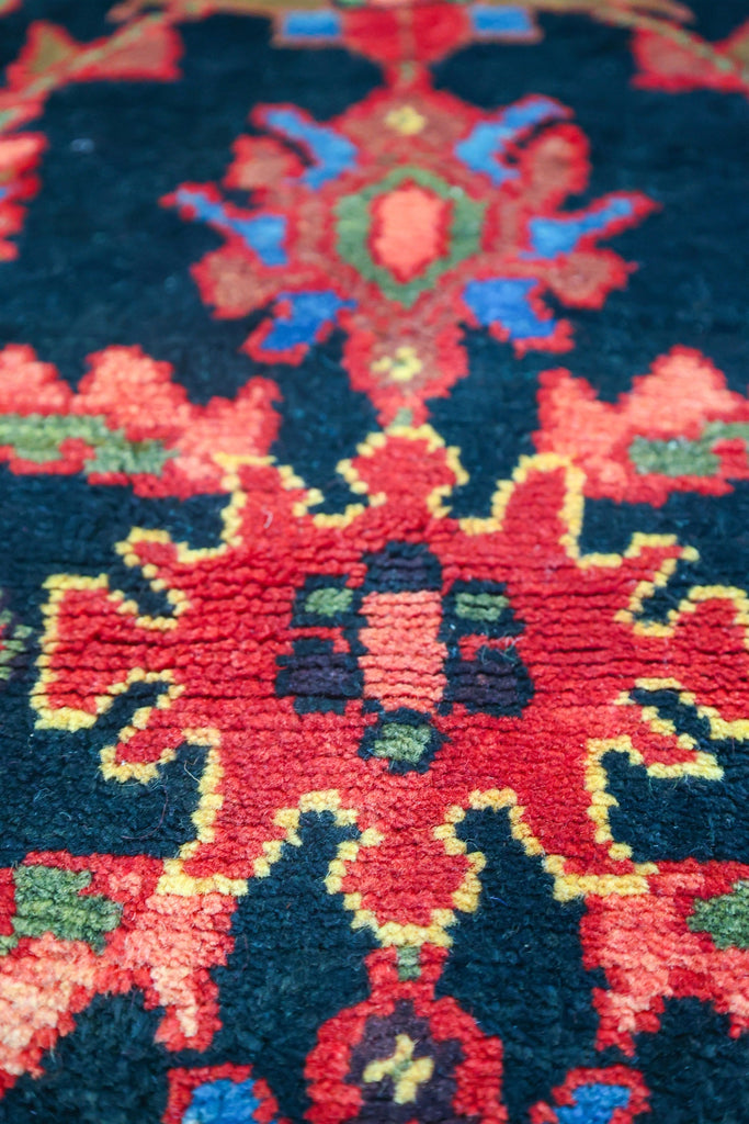 Vintage Mosoul Handwoven Tribal Rug | Landry & Arcari