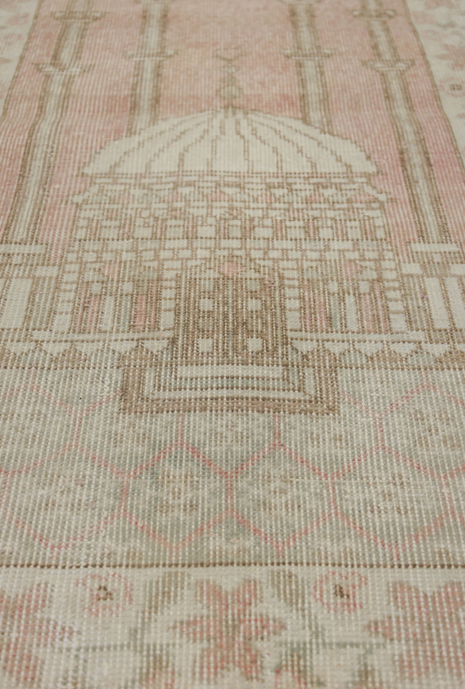 Vintage Mosque Handwoven Tribal Rug | Landry & Arcari