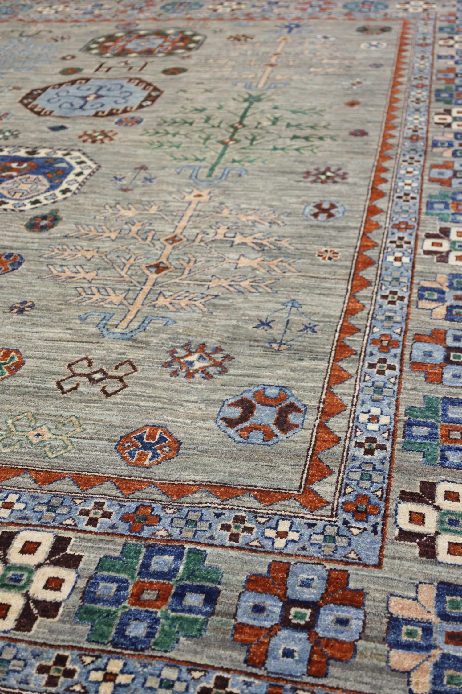 Tree Kazak Handwoven Tribal Rug | Landry & Arcari