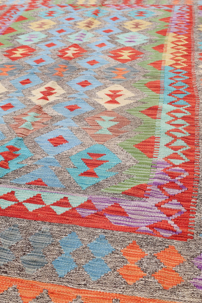 Uzbek Kilim Handwoven Tribal Rug | Landry & Arcari