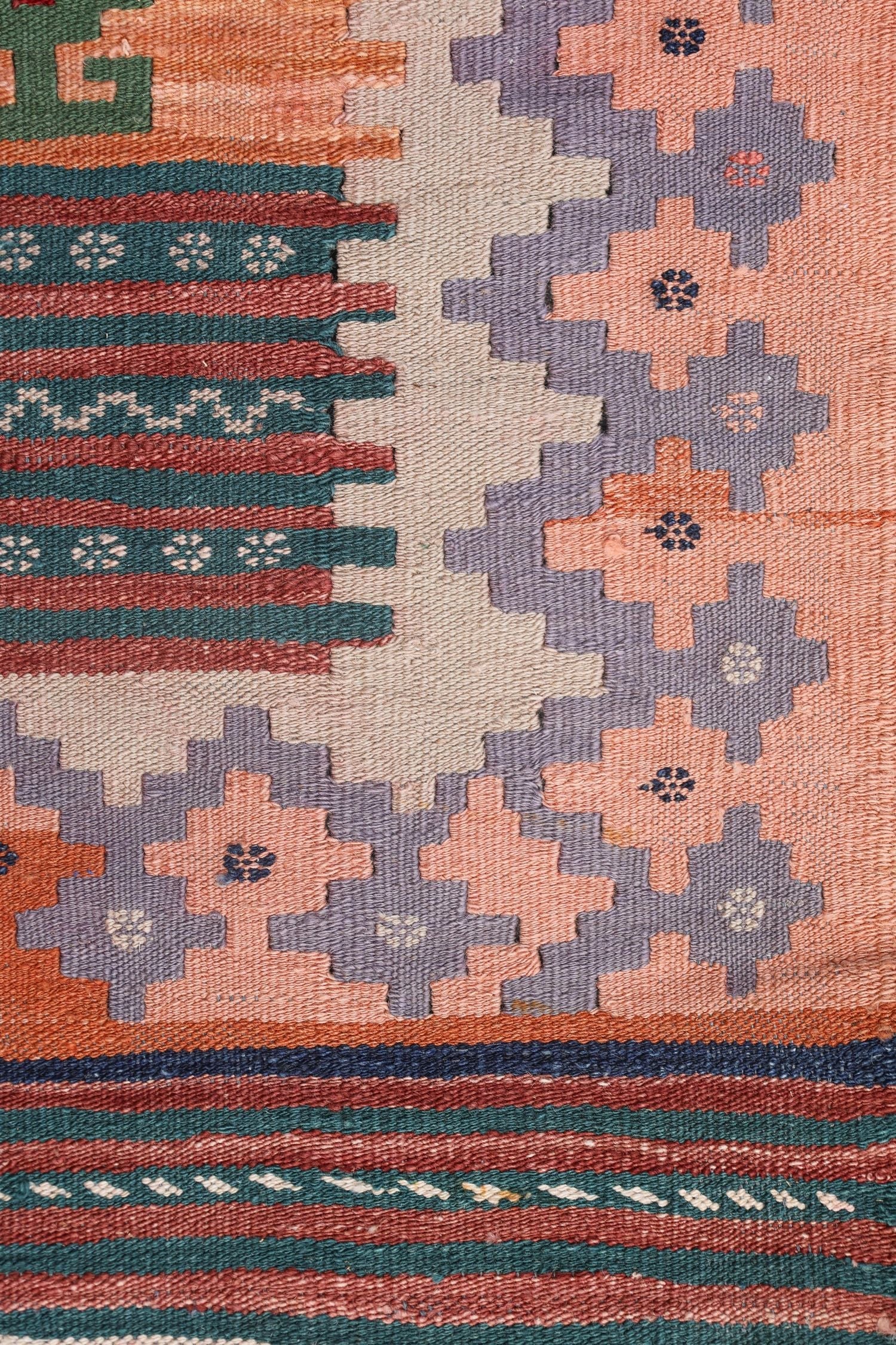 Uzbek Kilim Handwoven Tribal Rug | Landry & Arcari