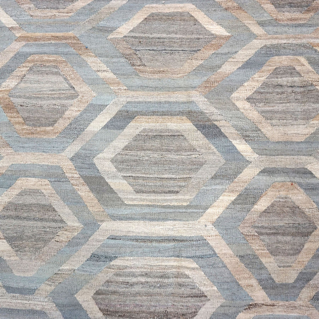 Honeycomb Kilim Handwoven Contemporary Rug | Landry & Arcari