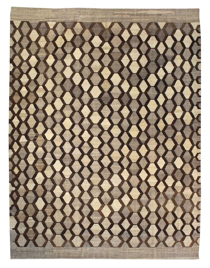 Honeycomb Kilim Handwoven Contemporary Rug | Landry & Arcari