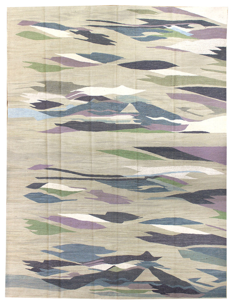 Waves Handwoven Contemporary Rug | Landry & Arcari