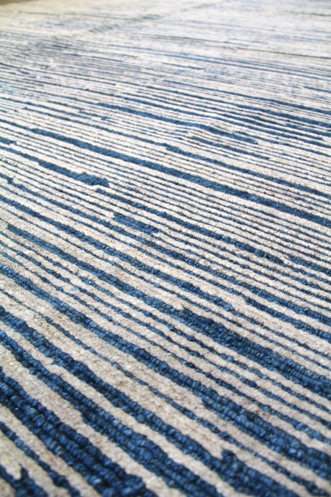 Wool Lines Handwoven Contemporary Rug | Landry & Arcari