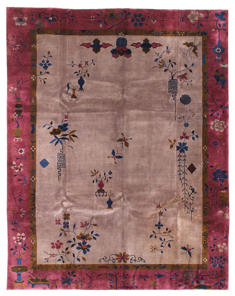Antique Deco Handwoven Traditional Rug | Landry & Arcari