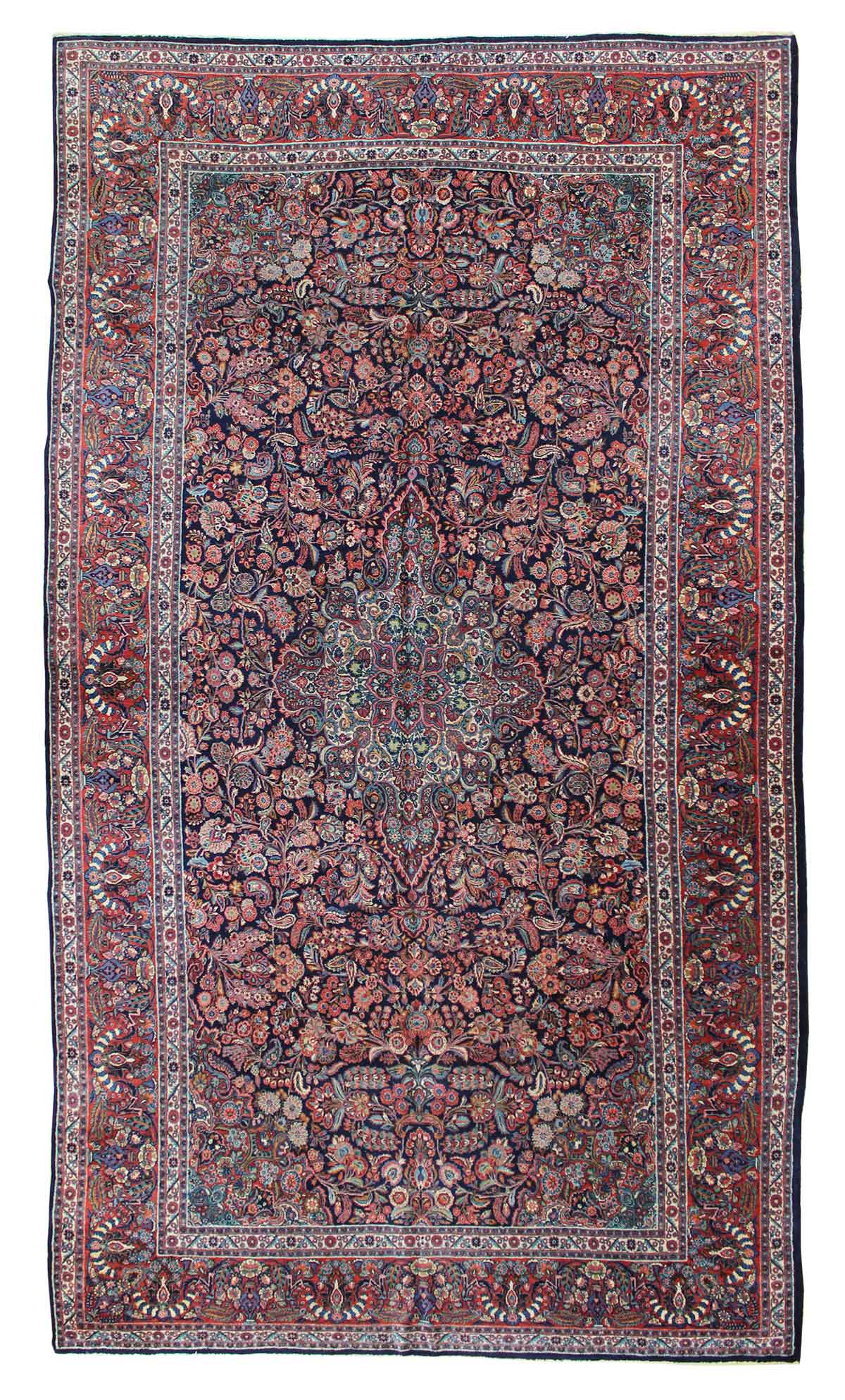 Antique Kazvin Handwoven Traditional Rug | Landry & Arcari – Landry ...