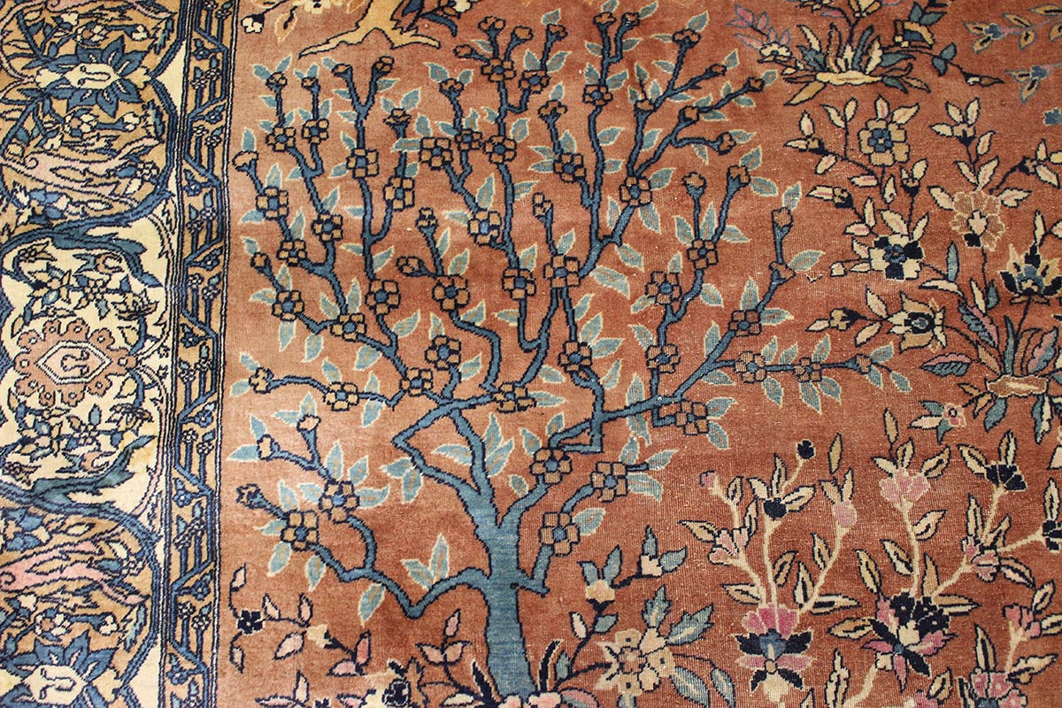 Antique Laristan Handwoven Traditional Rug | Landry & Arcari – Landry ...