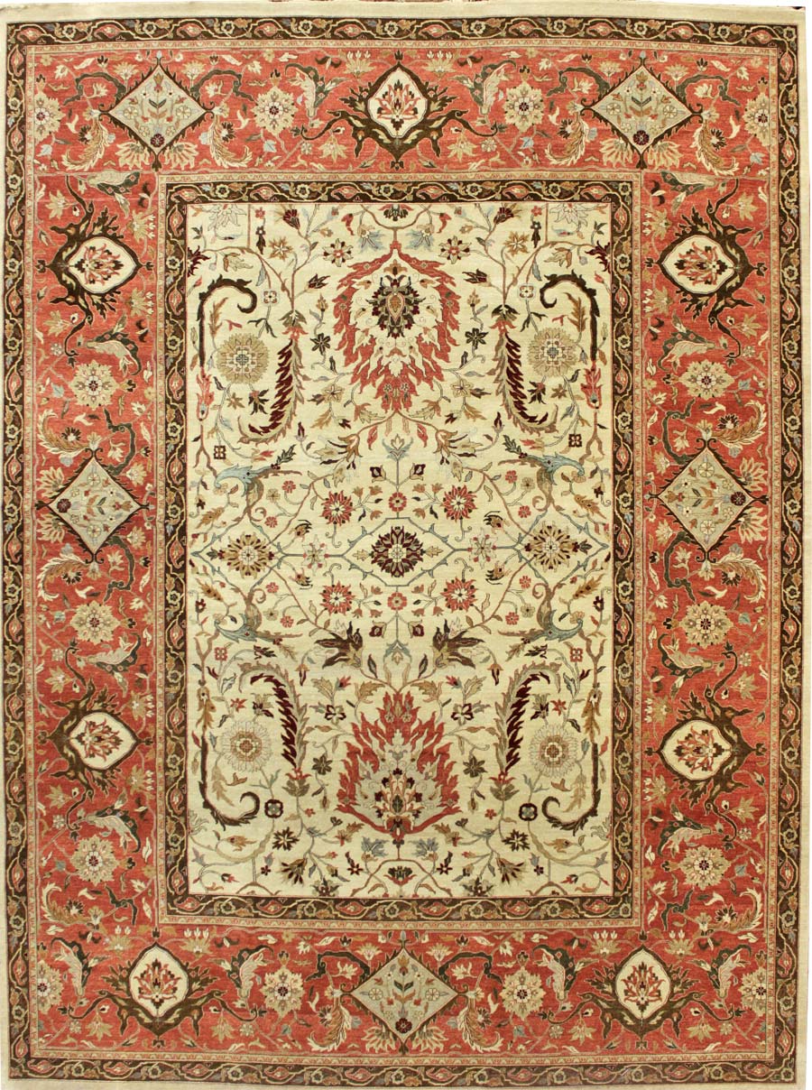 Moghul Handwoven Traditional Rug | Landry & Arcari